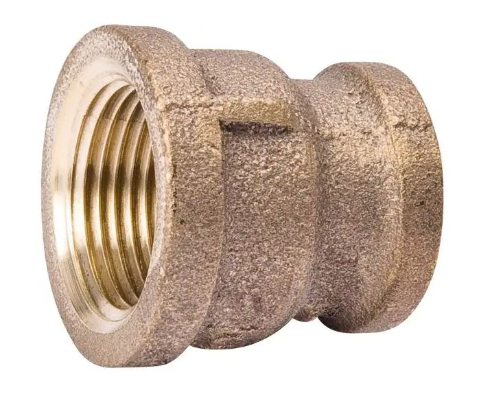 Reducing Coupling 1/2" inch Female x 3/4" inch Female Threaded Brass ...
